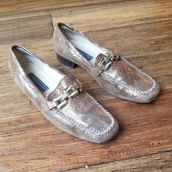 Jennifer Moore | Shoes | Jennifer Moore Brown Marble Loafers | Poshmark